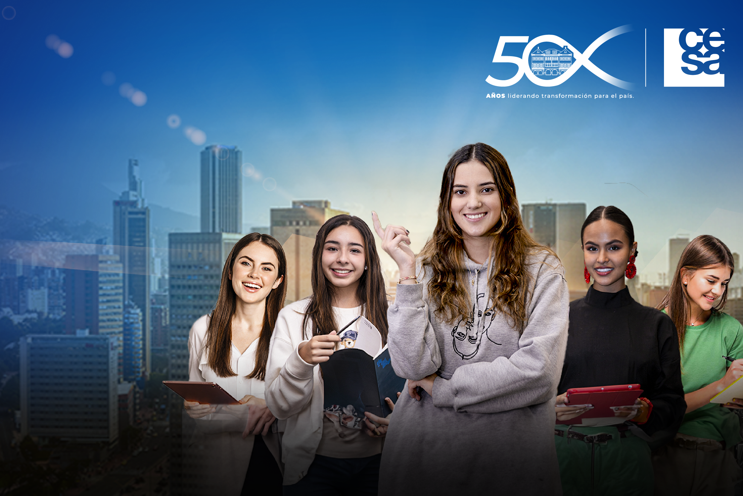 Mujeres administradoras de empresas líderes